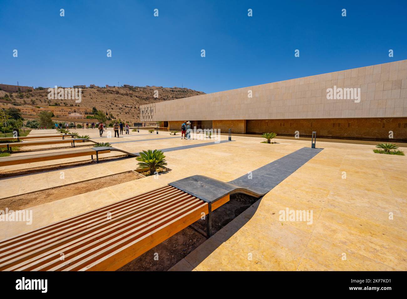 The new Museum at Wadi Musa, Petra Jordan Stock Photo - Alamy