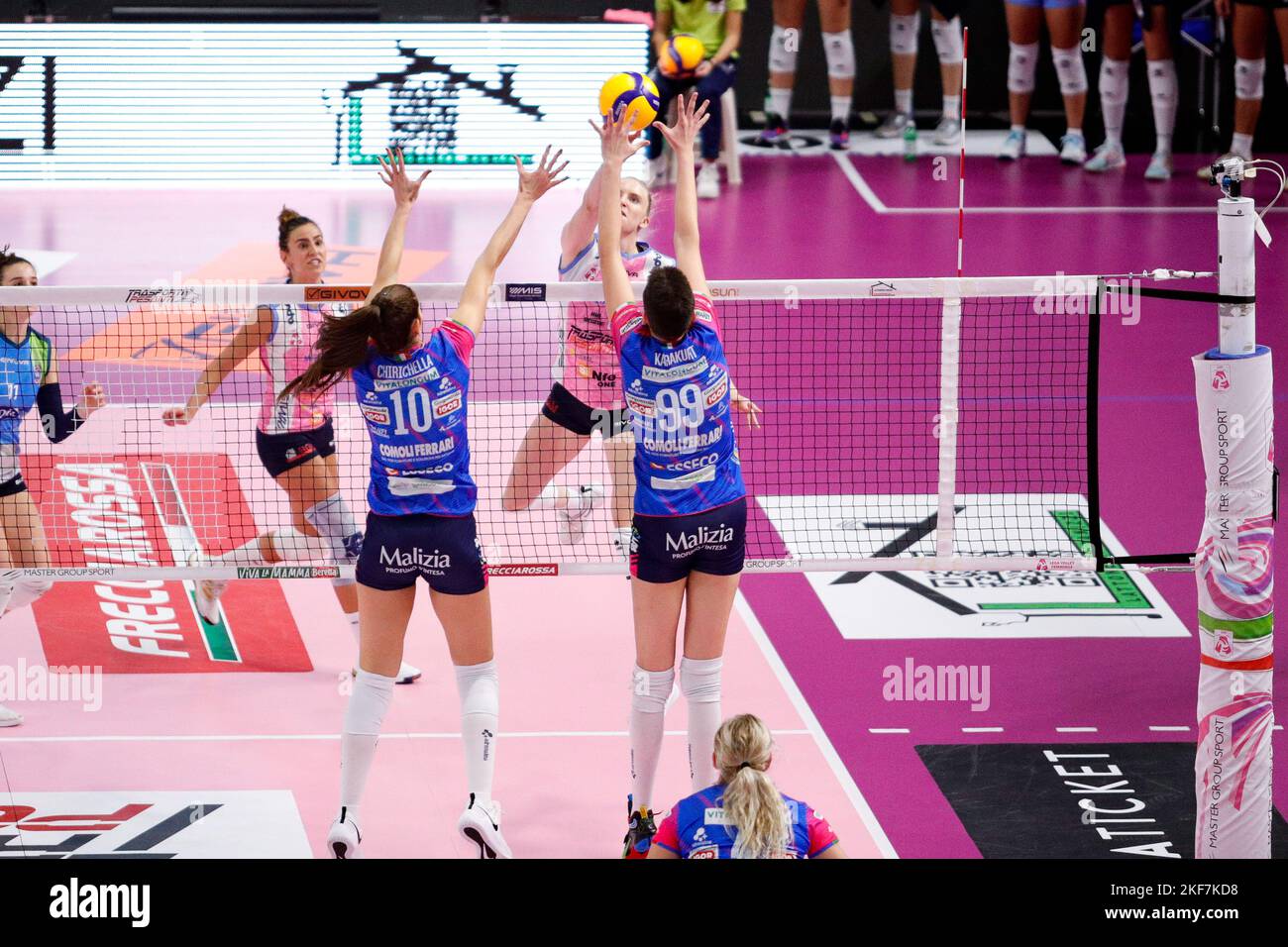 Casalmaggiore (CR), Italy, November 16 2022, Alexandra Fantti ...