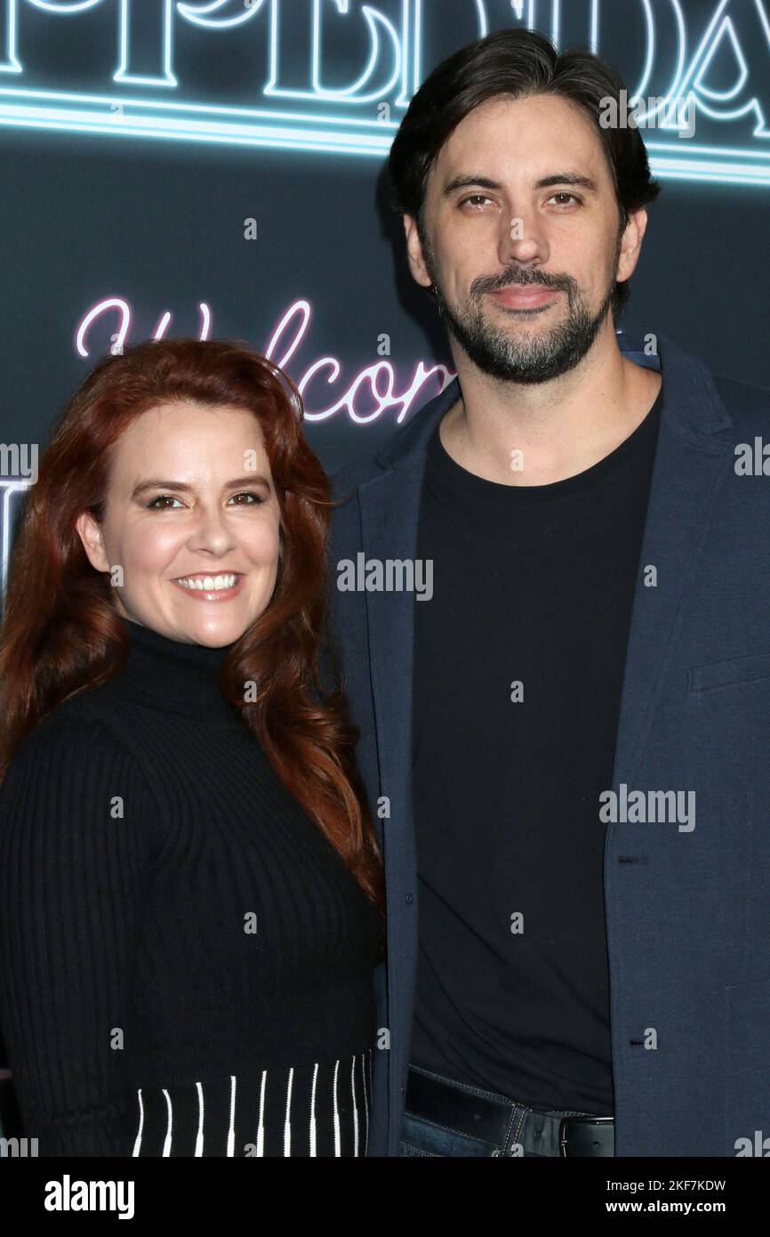 LOS ANGELES - NOV 15: Melissa Russell, Jeremy Slater at the Welcome to ...