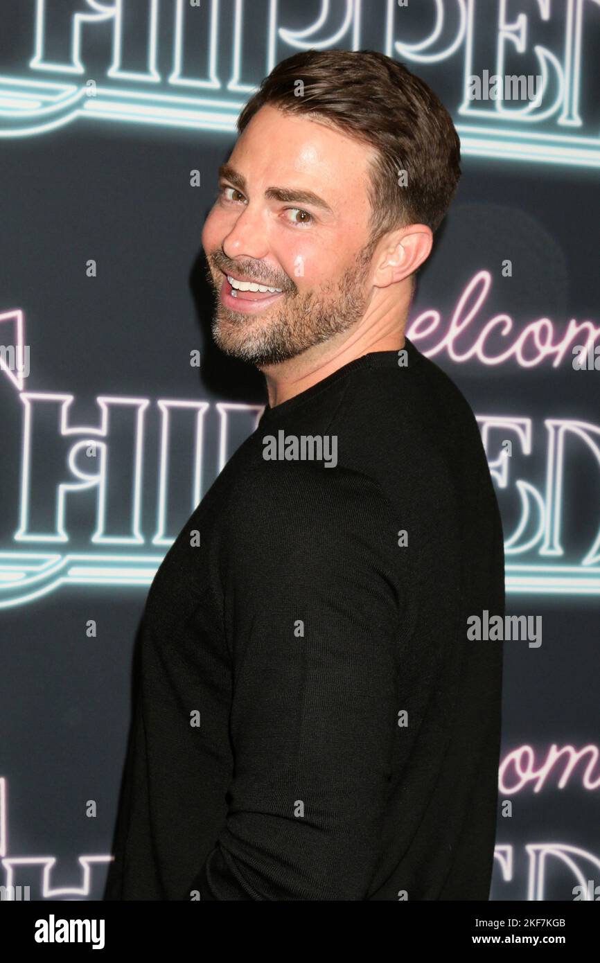 LOS ANGELES - NOV 15: Jonathan Bennett at the Welcome to Chippendales ...