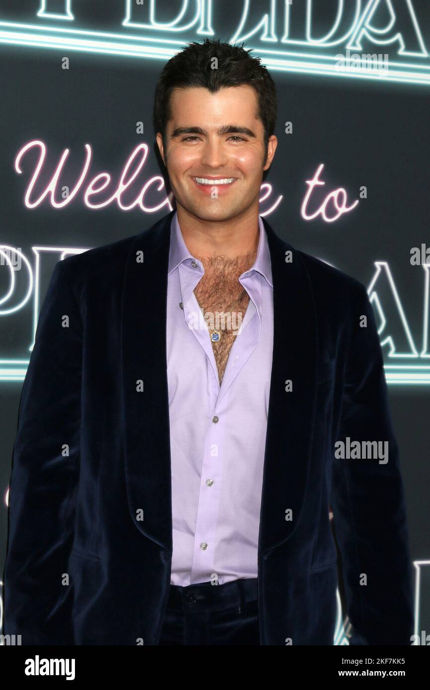 LOS ANGELES - NOV 15: Spencer Boldman at the Welcome to Chippendales ...