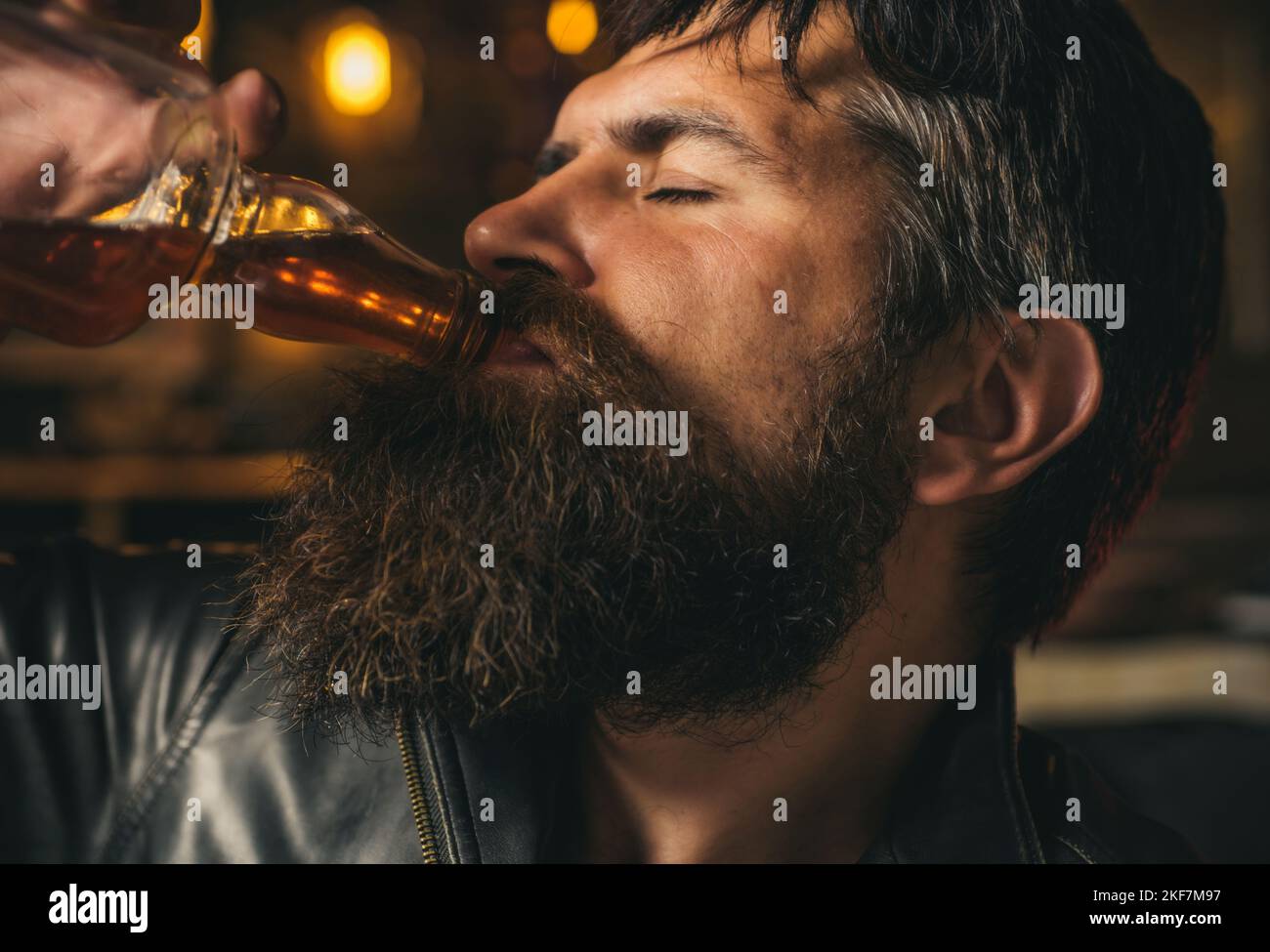 Alcohol addiction, drunk man. Drunk guy having problem from alcohol ...