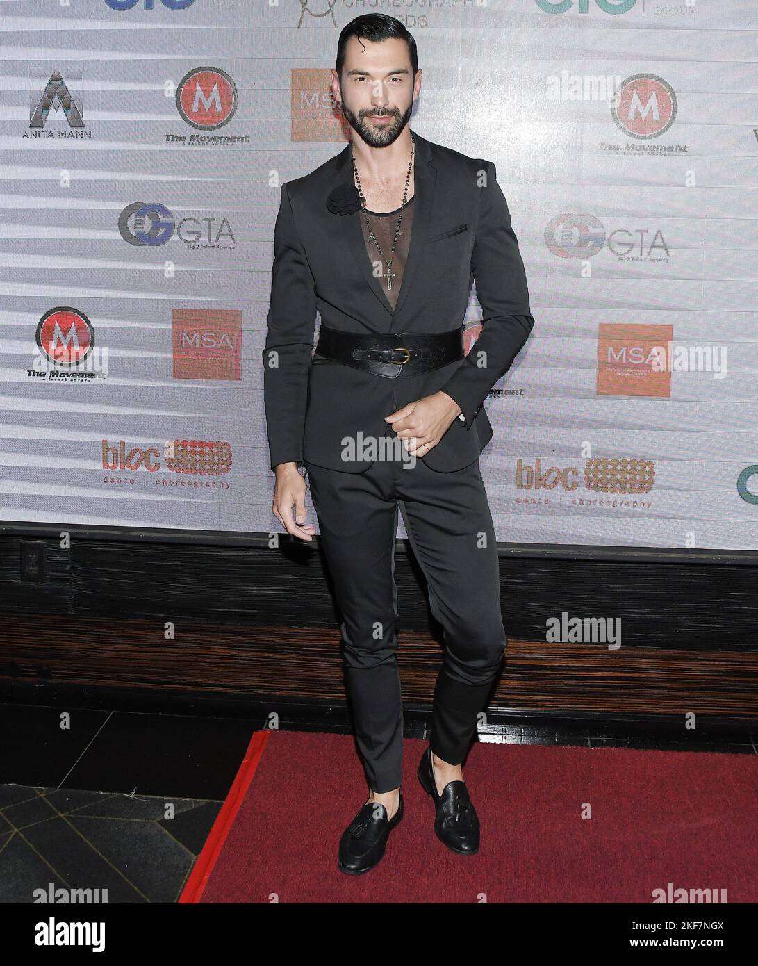 Los Angeles, USA. 15th Nov, 2022. Uros Markovic at the 12th Annual World Choreography Awards ...