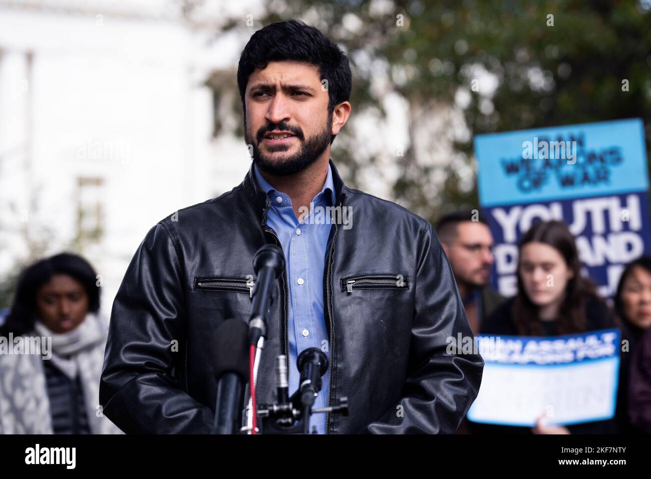 UNITED STATES - NOVEMBER 16: Rep.-elect Greg Casar, D-Texas, speaks ...