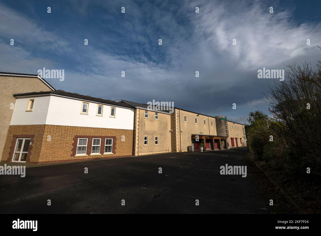 The temporarily closed The Hedges Hotel in Stranocum, Ballymoney ...