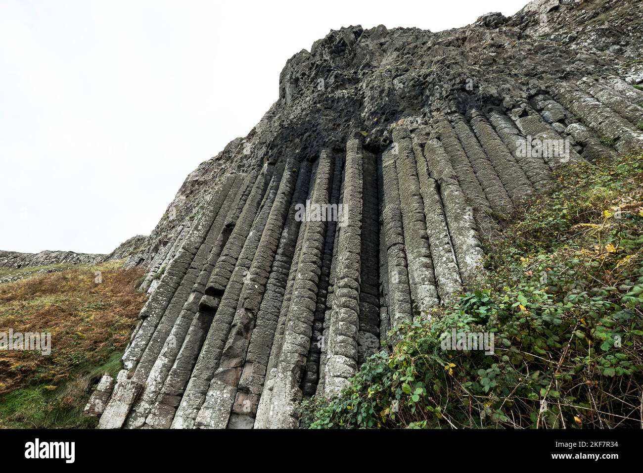 The Organ at the Giant's Causeway, Northern Ireland Stock Photo - Alamy