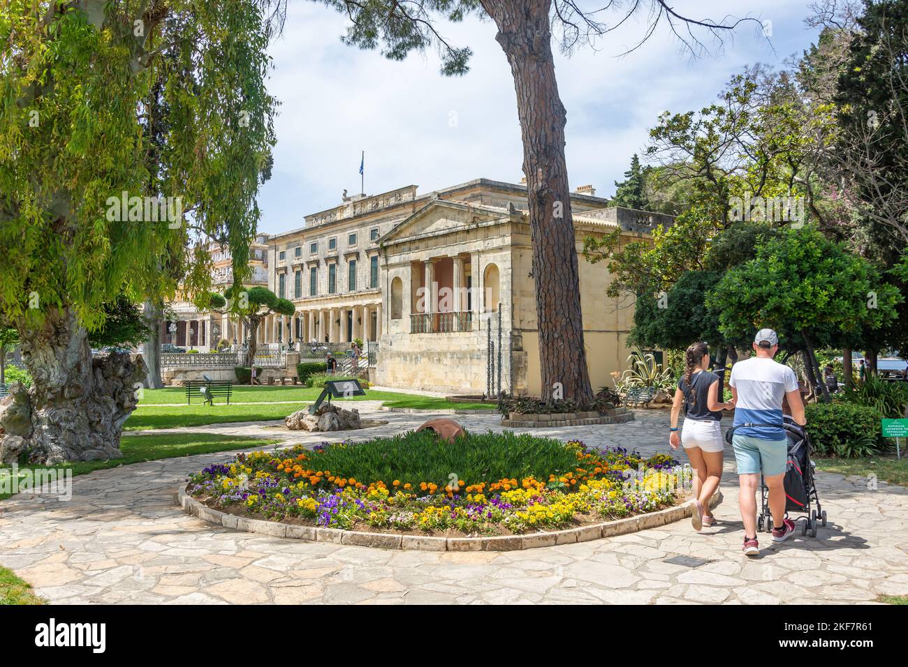 Museum of Asian Art of Corfu from People's Garden, Palea Anaktora ...