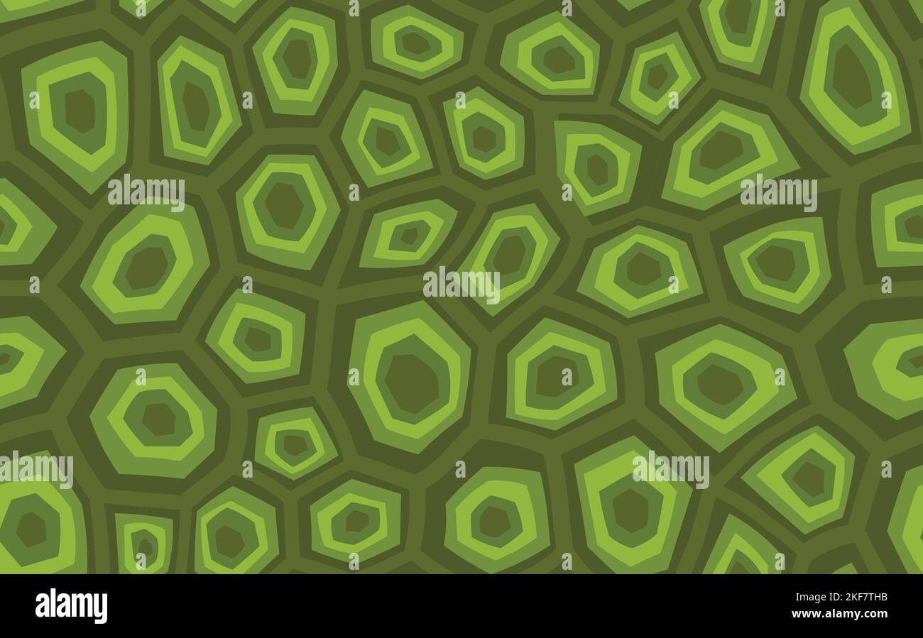 Abstract modern turtle shell seamless pattern. Animals trendy ...