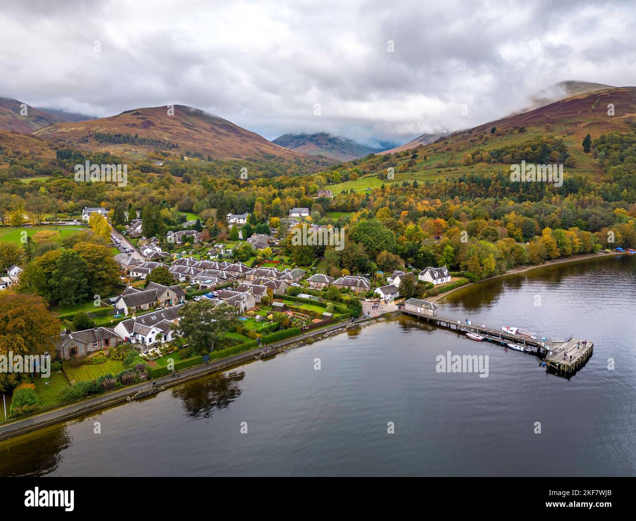 Loch lomond luss scotland hi-res stock photography and images - Alamy