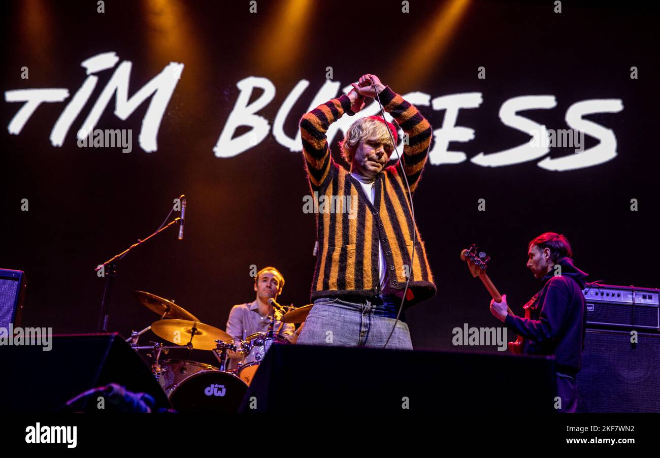 Tim Burgess performing at Shiiine On Weekender 2022. Butlins, Minehead ...