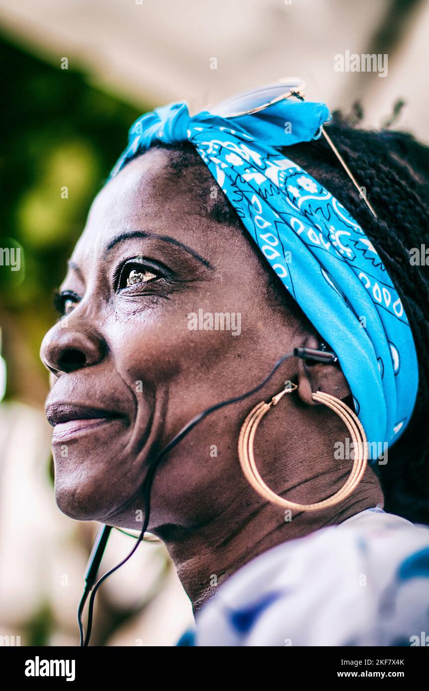 Black cuban woman hi-res stock photography and images - Alamy