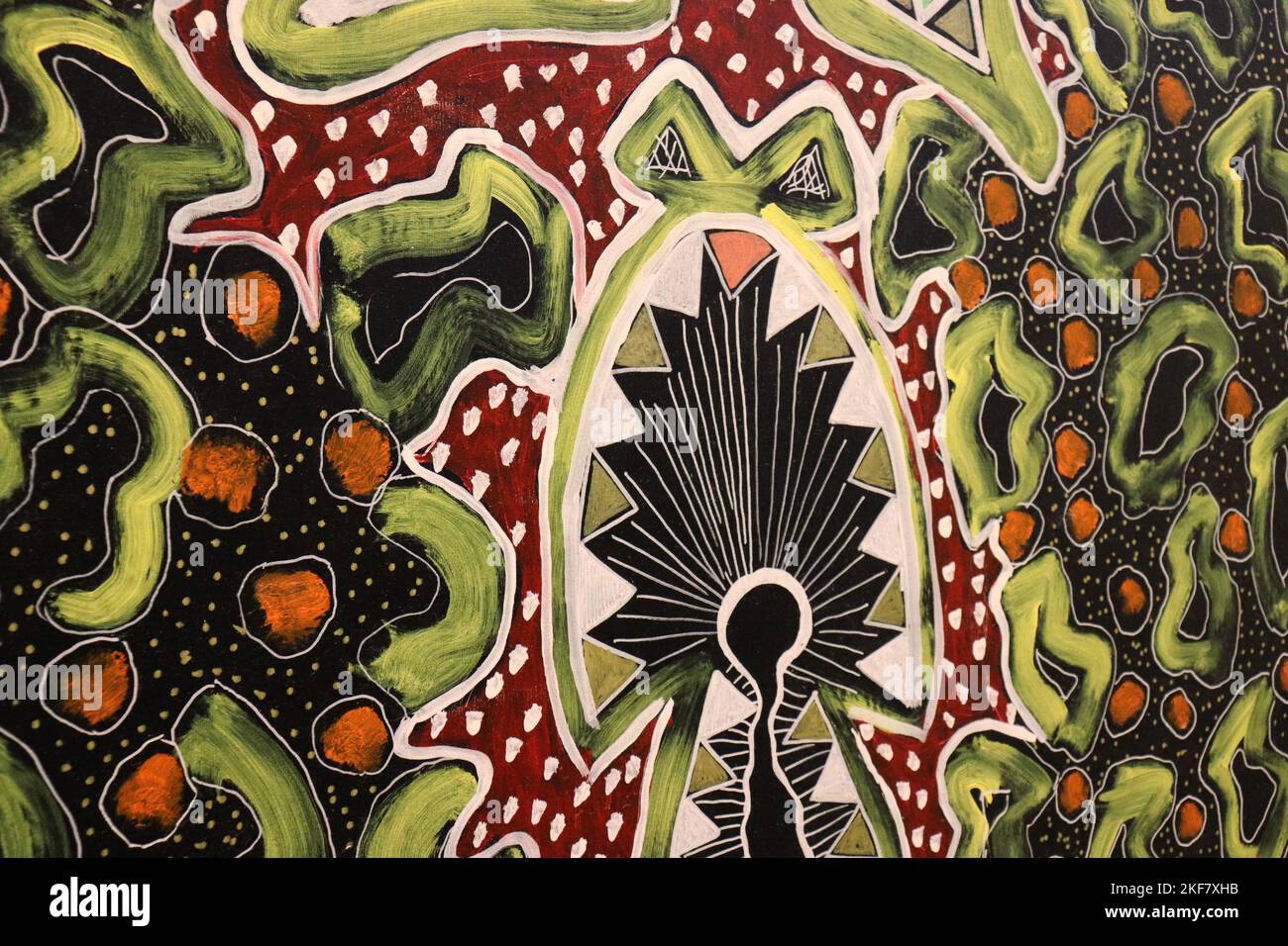 Venice Art Biennale 2022. A painting detail Stock Photo - Alamy