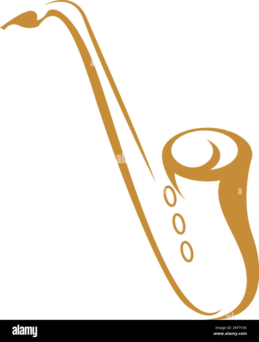 Saxophone logo icon design illustration Stock Vector Image & Art - Alamy