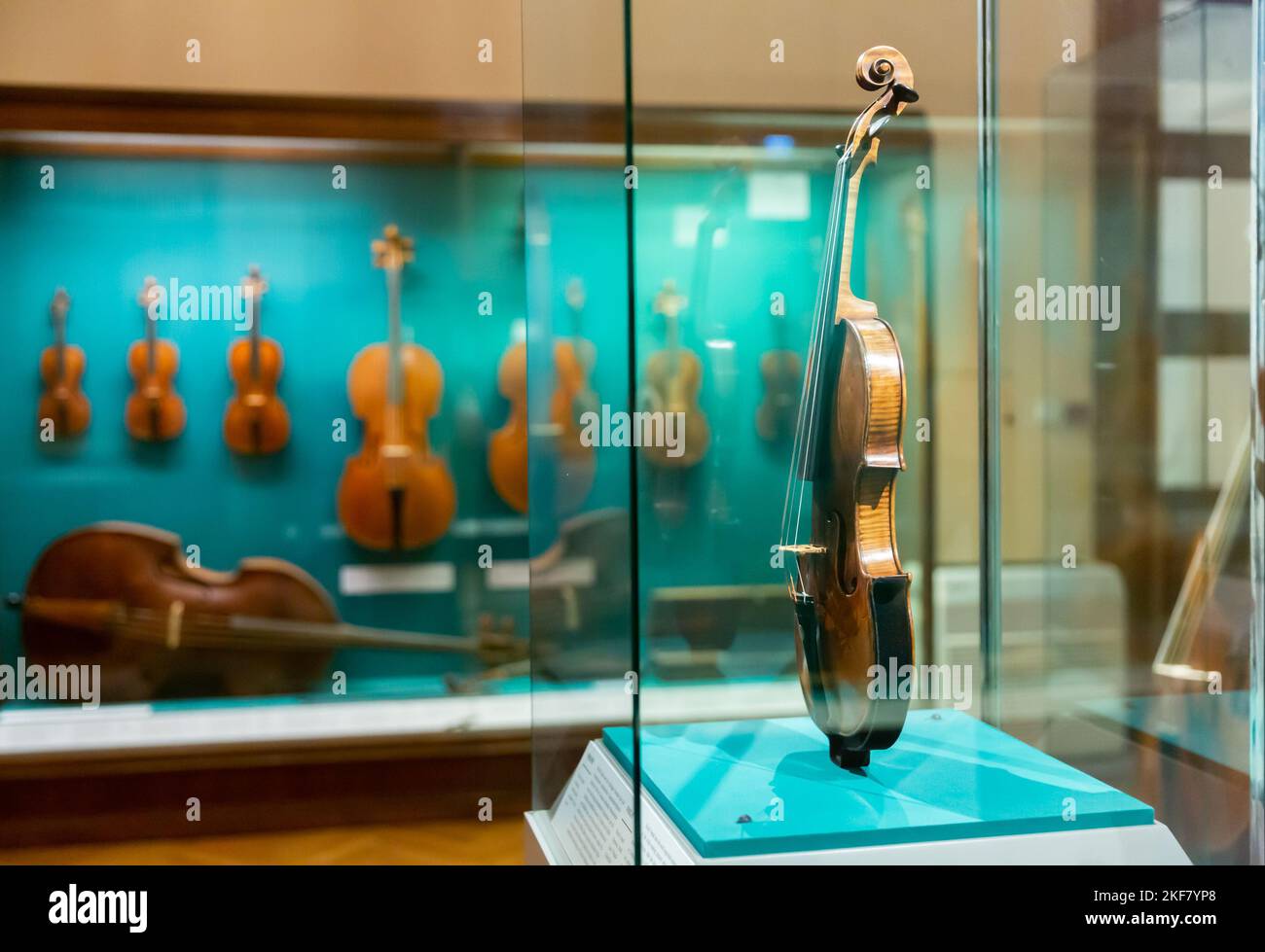VIENNA, AUSTRIA, WELTMUSEUM WIEN - JANUARY 29, 2022: Musical ...