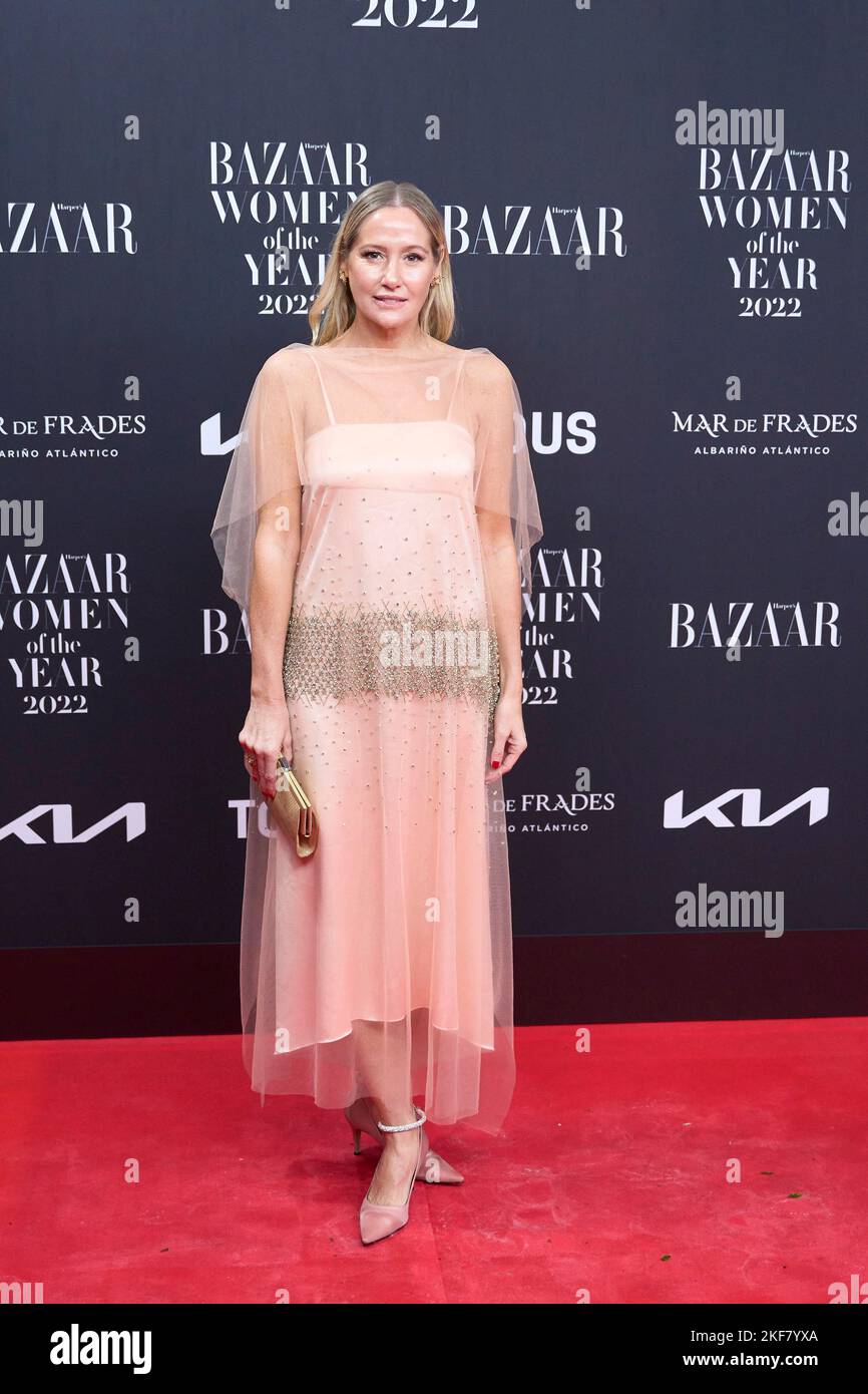 Madrid. Spain. 20221116, Fiona Ferrer attends Harper's BAZAAR ‘Woman of ...