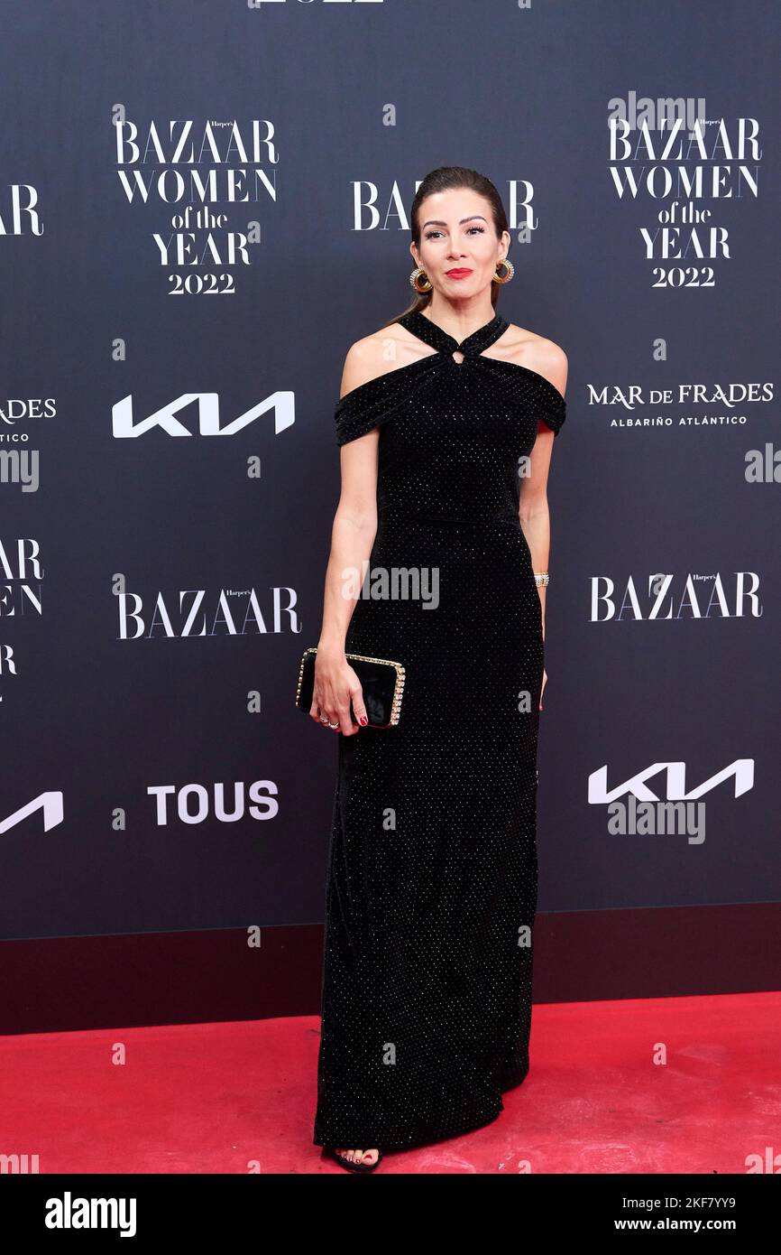 Madrid. Spain. 20221116, Virginia Troconis attends Harper's BAZAAR ...
