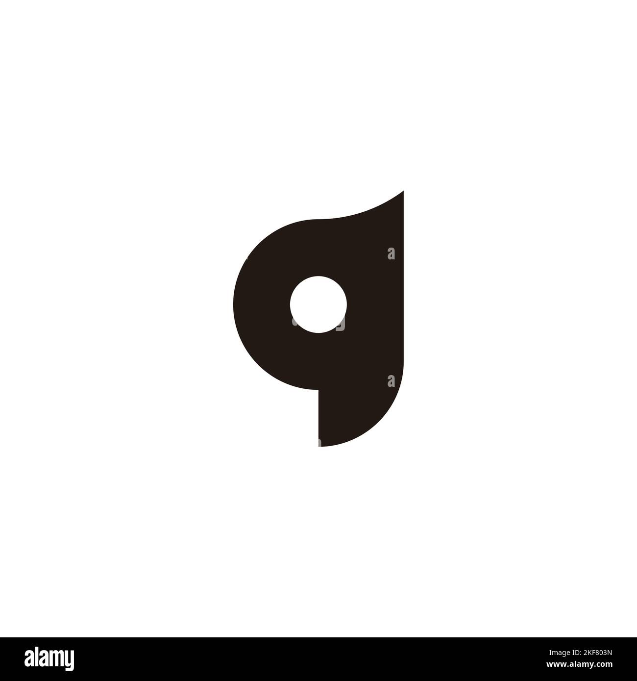 Letter g outline geometric symbol simple logo vector Stock Vector Image ...