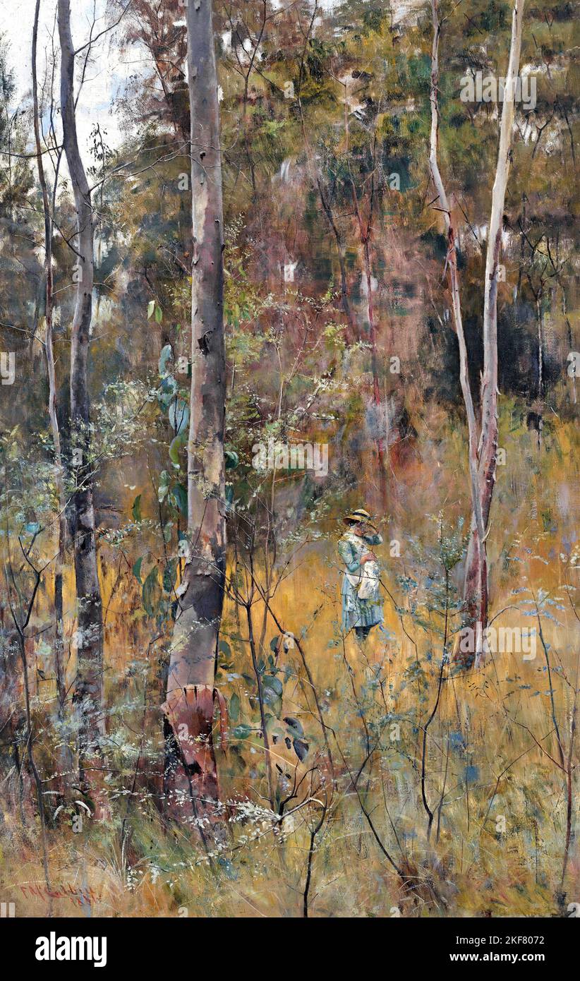 Frederick McCubbin; Lost; 1886; Oil on canvas; National Gallery of ...