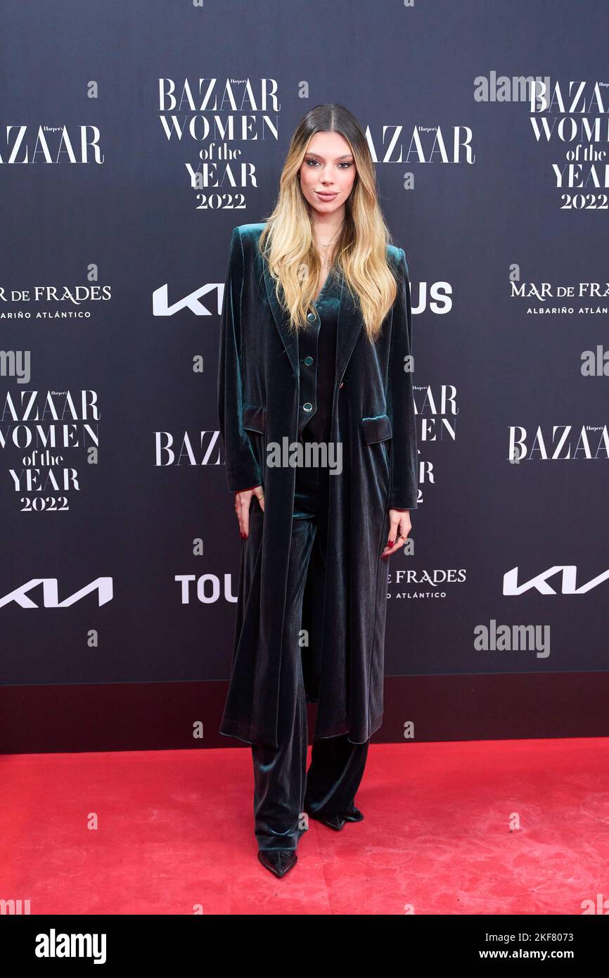 Madrid. Spain. 20221116, Alejandra Rubio attends Harper's BAZAAR ‘Woman ...