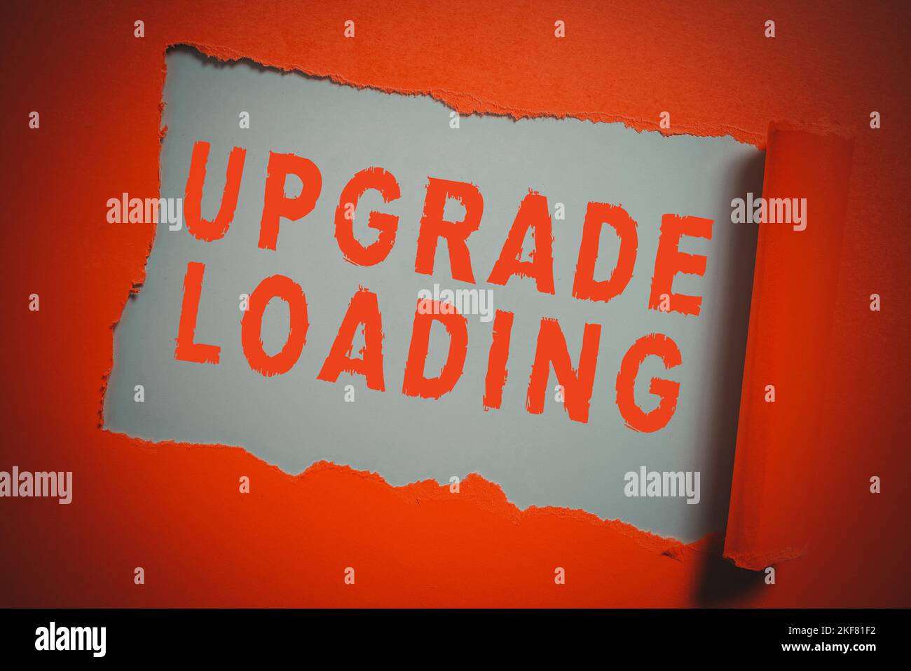 Text showing inspiration Upgrade Loading. Internet Concept advancement of applications to more ...