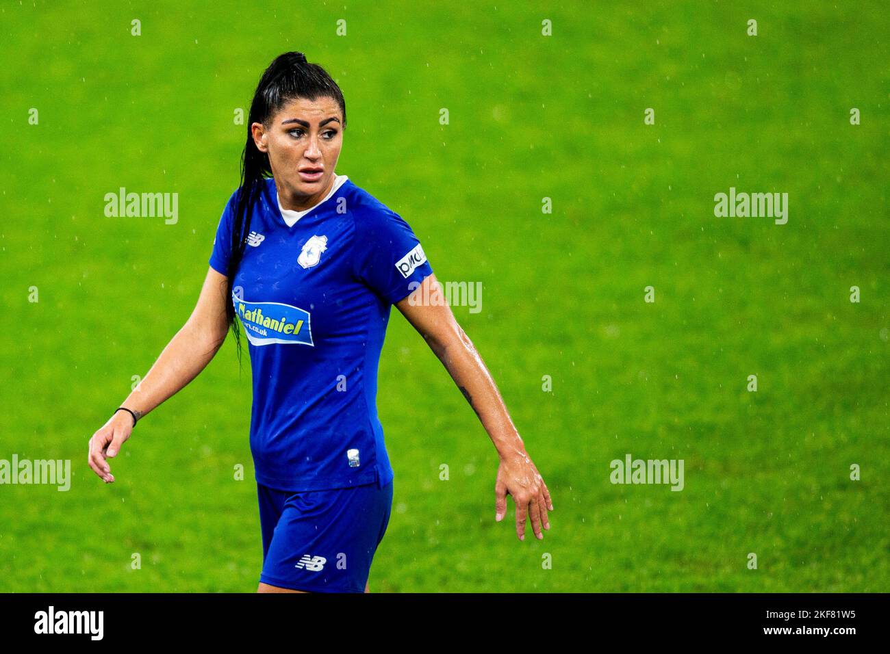 Cardiff, UK. 16th Nov, 2022. Danielle Broadhurst of Cardiff City in ...
