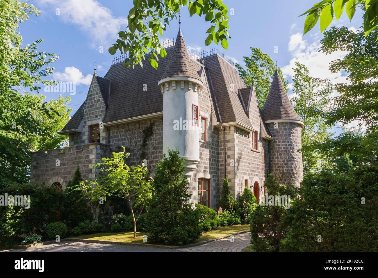 2006 reproduction of a 16th century grey stone and mortar Renaissance ...