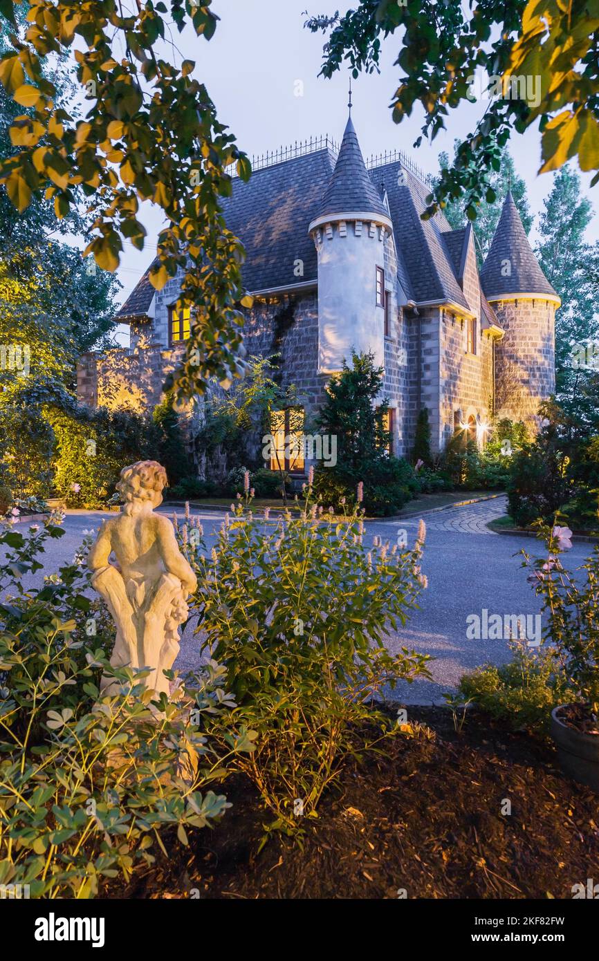 2006 reproduction of a 16th century grey stone and mortar Renaissance ...