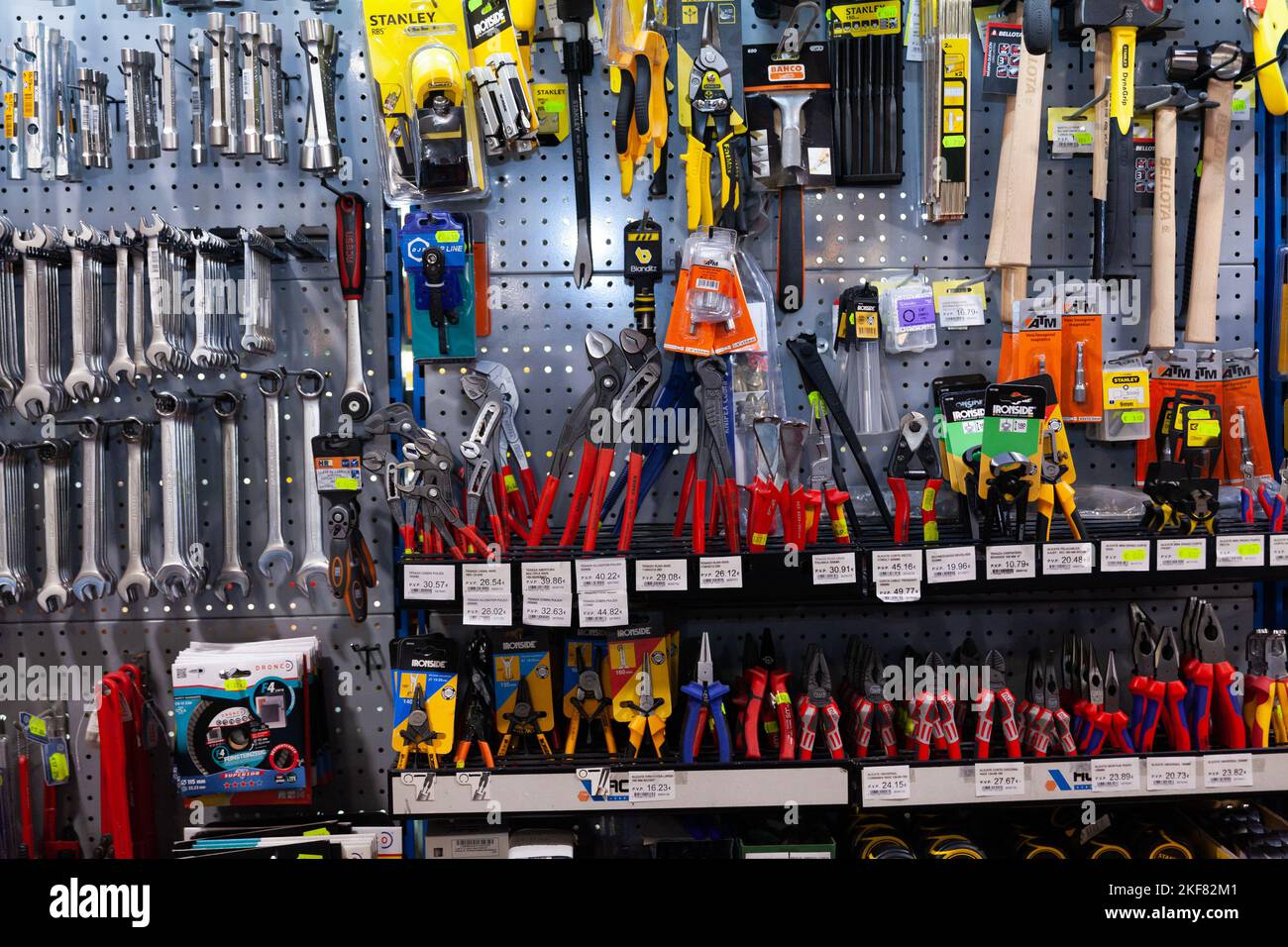 Collection of hardware items hi-res stock photography and images - Alamy