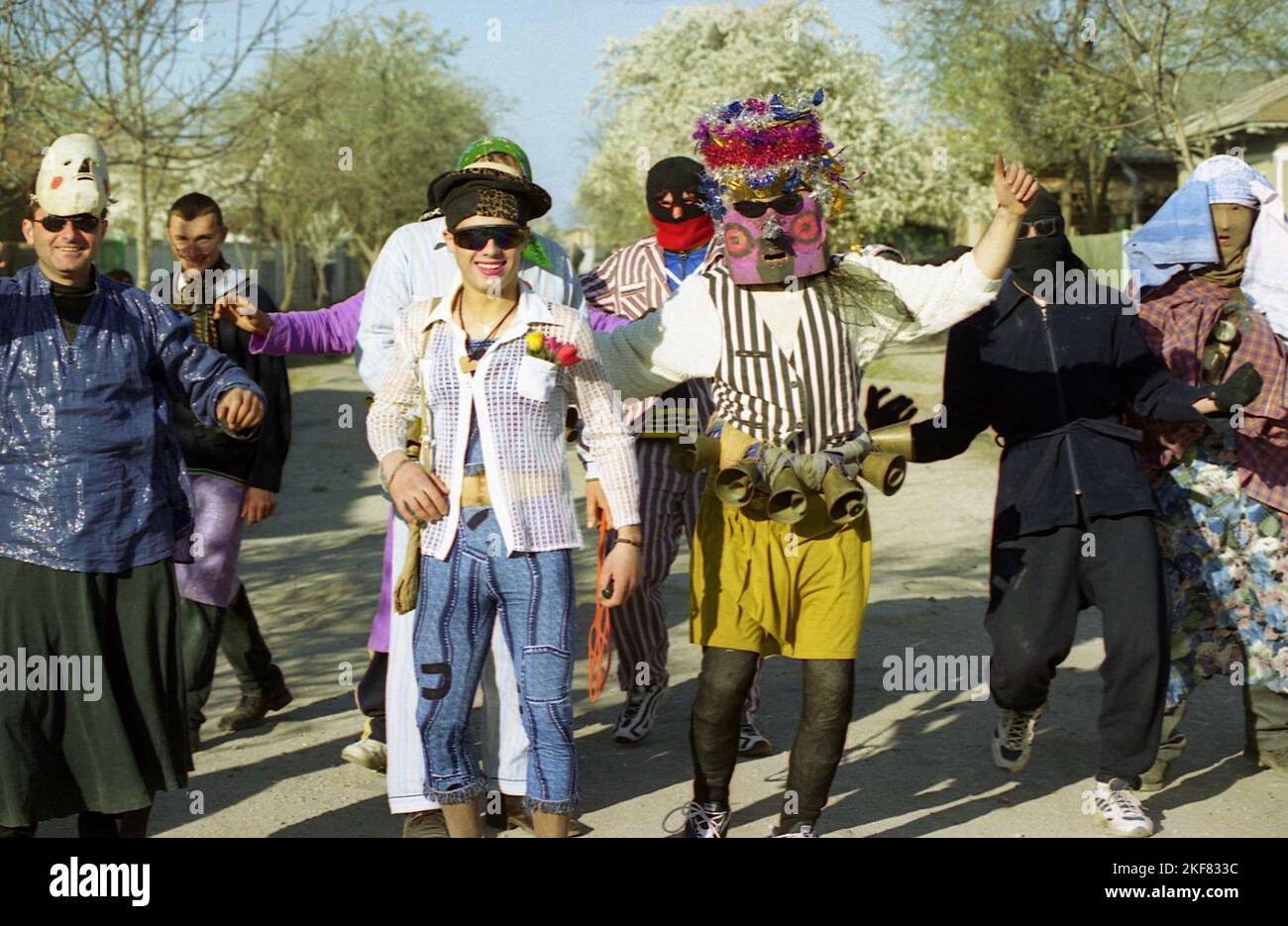 Branesti, Ilfov County, Romania, approx. 1999. Cucii- a spring pagan ...