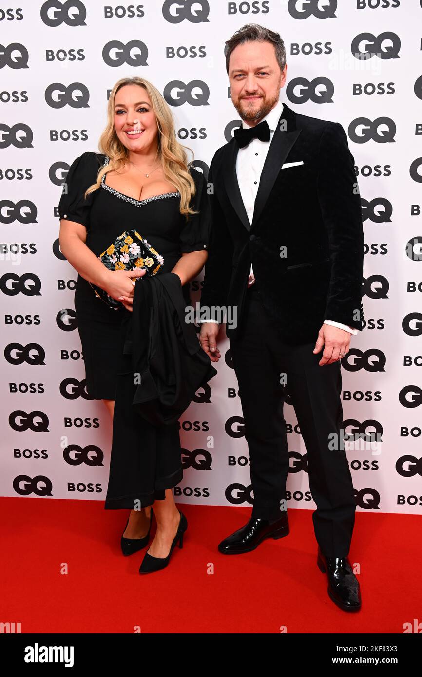 London, UK. 16 November 2022. James McAvoy attending the GQ Men of the ...