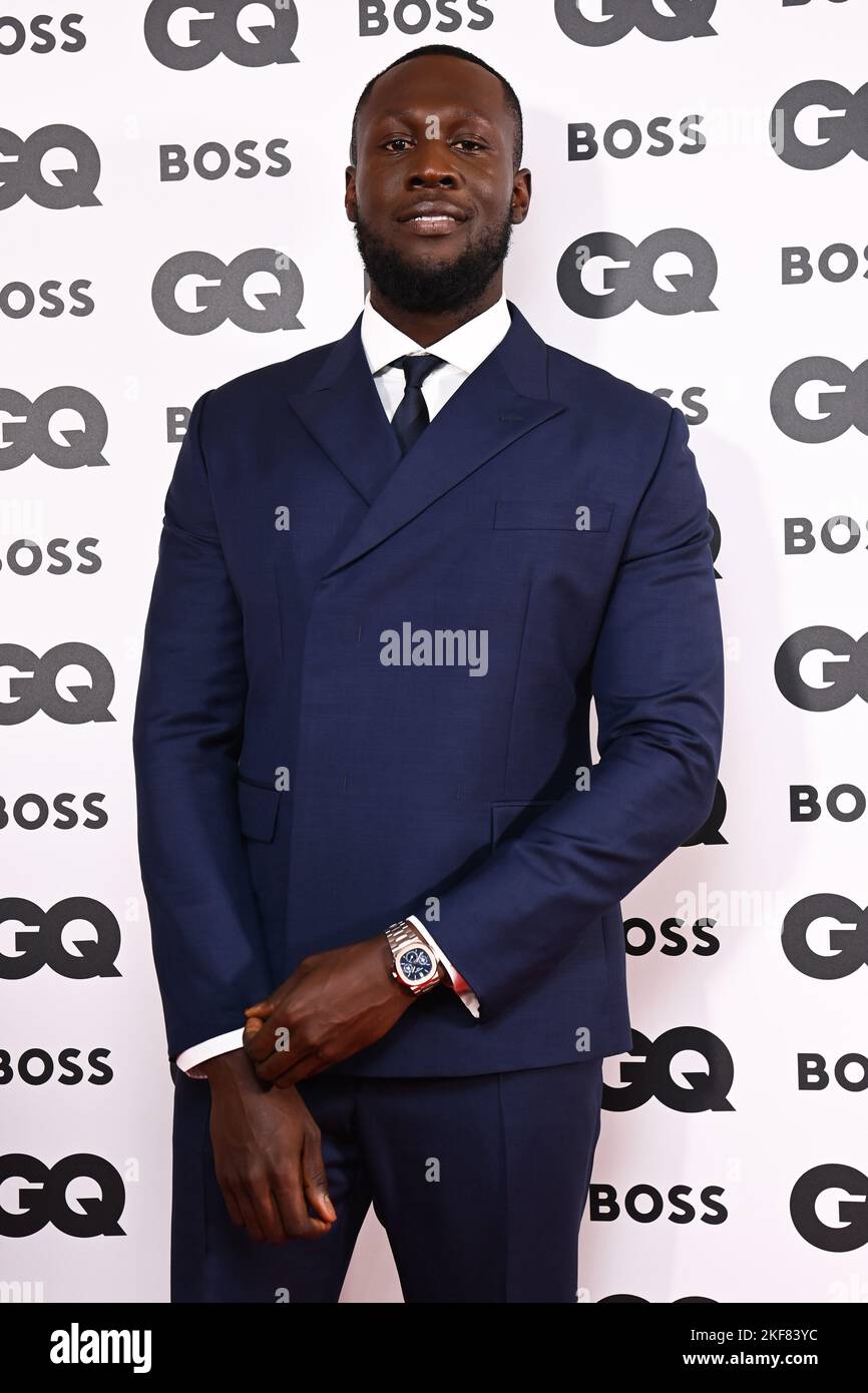 London, UK. 16 November 2022. Stormzy attending the GQ Men of the Year ...