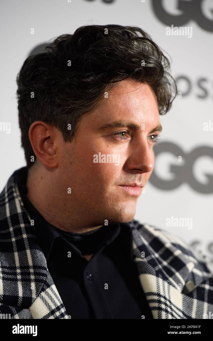 London, UK. 16 November 2022. Daniel W Fletcher attending the GQ Men of ...