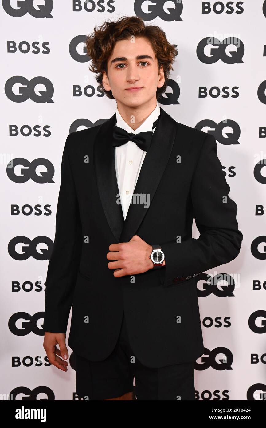 London, UK. 16 November 2022. Sebastian Croft attending the GQ Men of ...