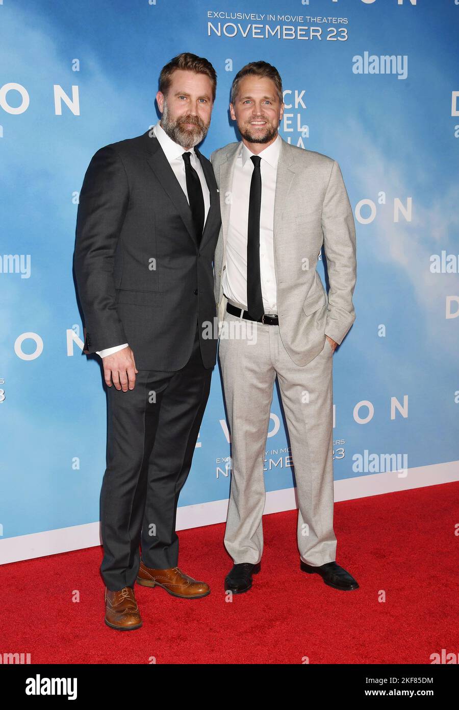 LOS ANGELES, CALIFORNIA - NOVEMBER 15: (L-R) Geoff Anderson and Jake ...