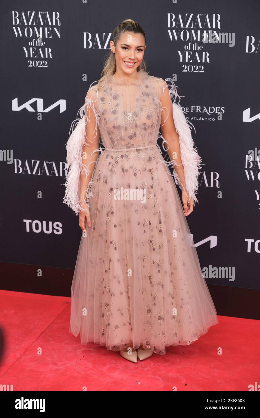 Madrid, Spain. 16th Nov, 2022. Ana Padilla attends the Harper's Bazaar ...