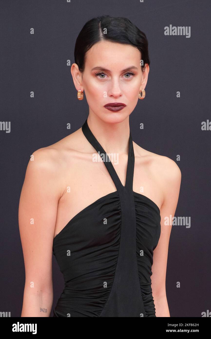 Madrid, Spain. 16th Nov, 2022. Milena Smit attends the Harper's Bazaar ...