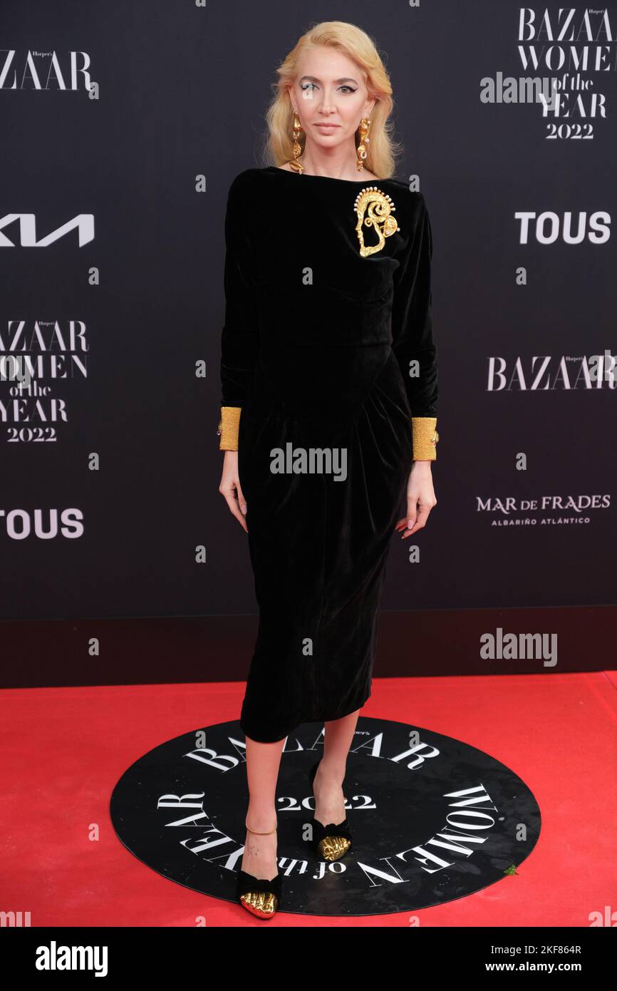 Sabine Getty, attends the Harper's Bazaar "Women Of The Year" awards ...