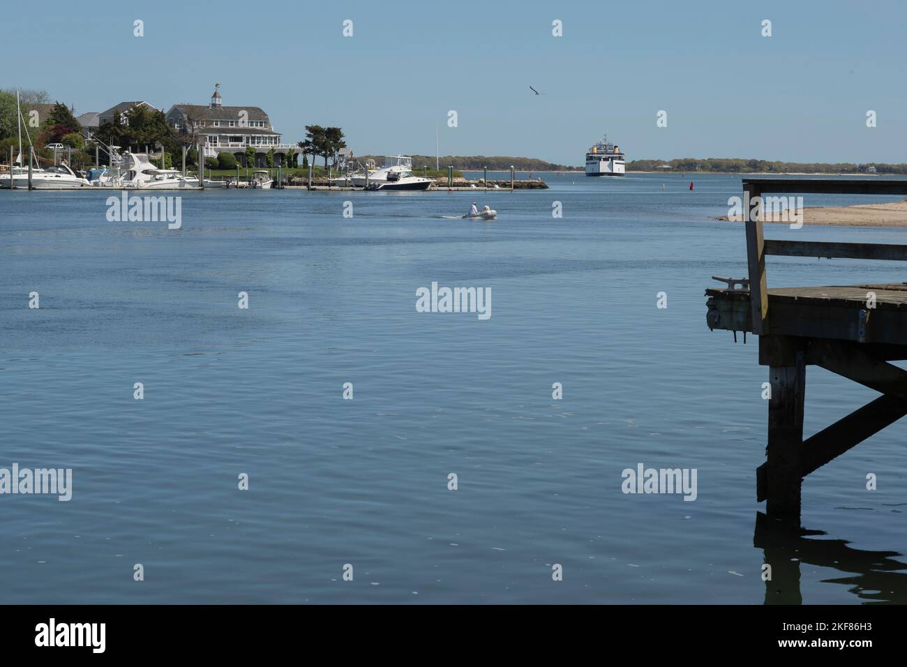 Lewis Bay is located on the south shore of Cape Cod. East of Hyannis ...