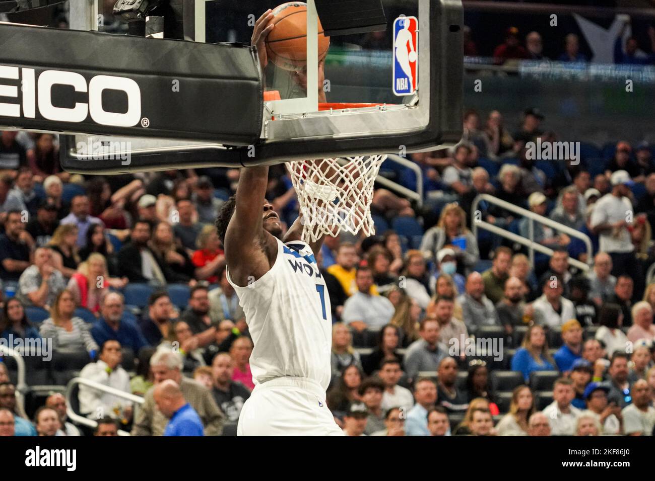 Orlando, Florida, USA, November 16, 2022, Minnesota Timberwolves Guard ...