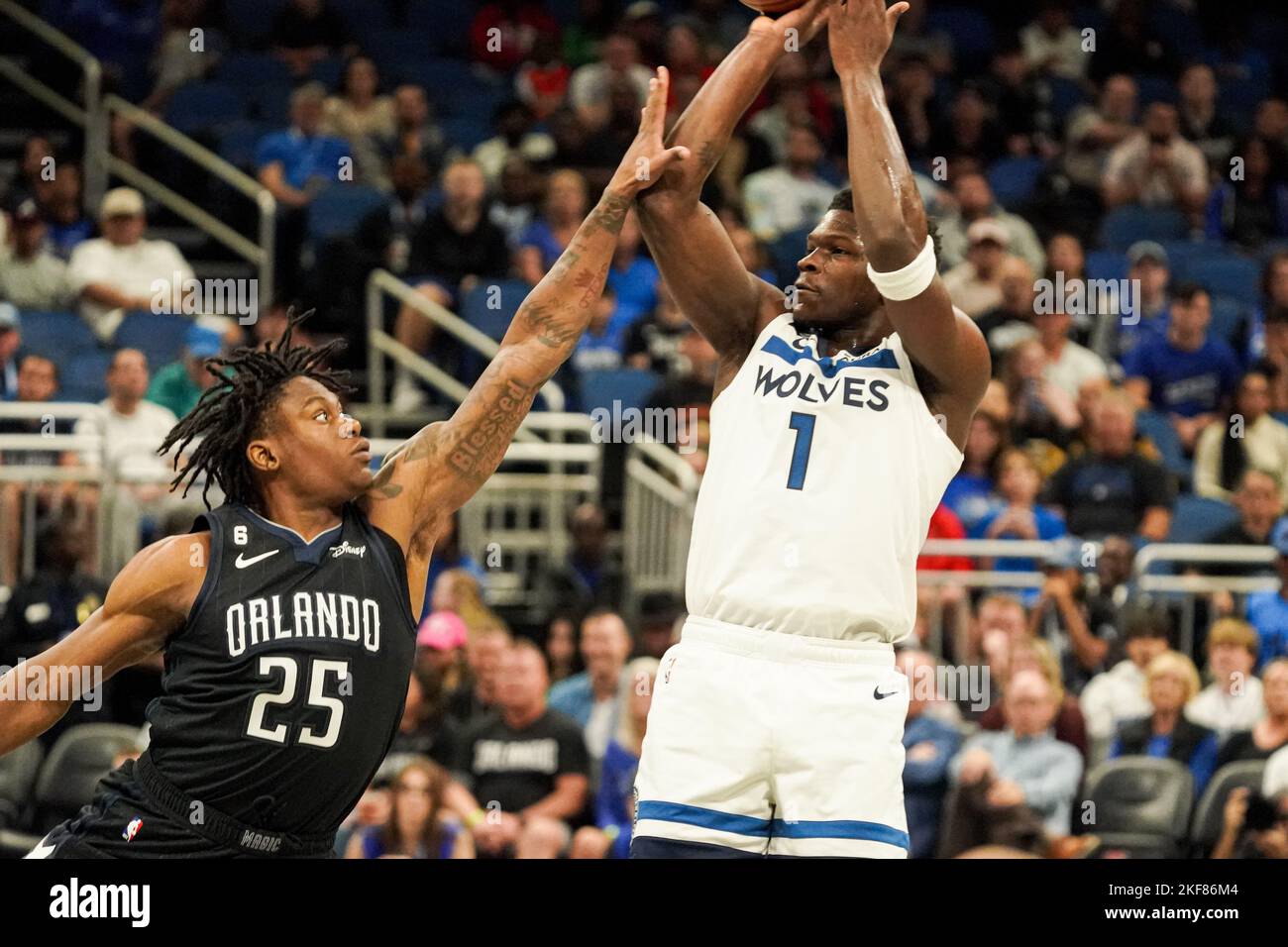 Orlando, Florida, USA, November 16, 2022, Minnesota Timberwolves Guard ...