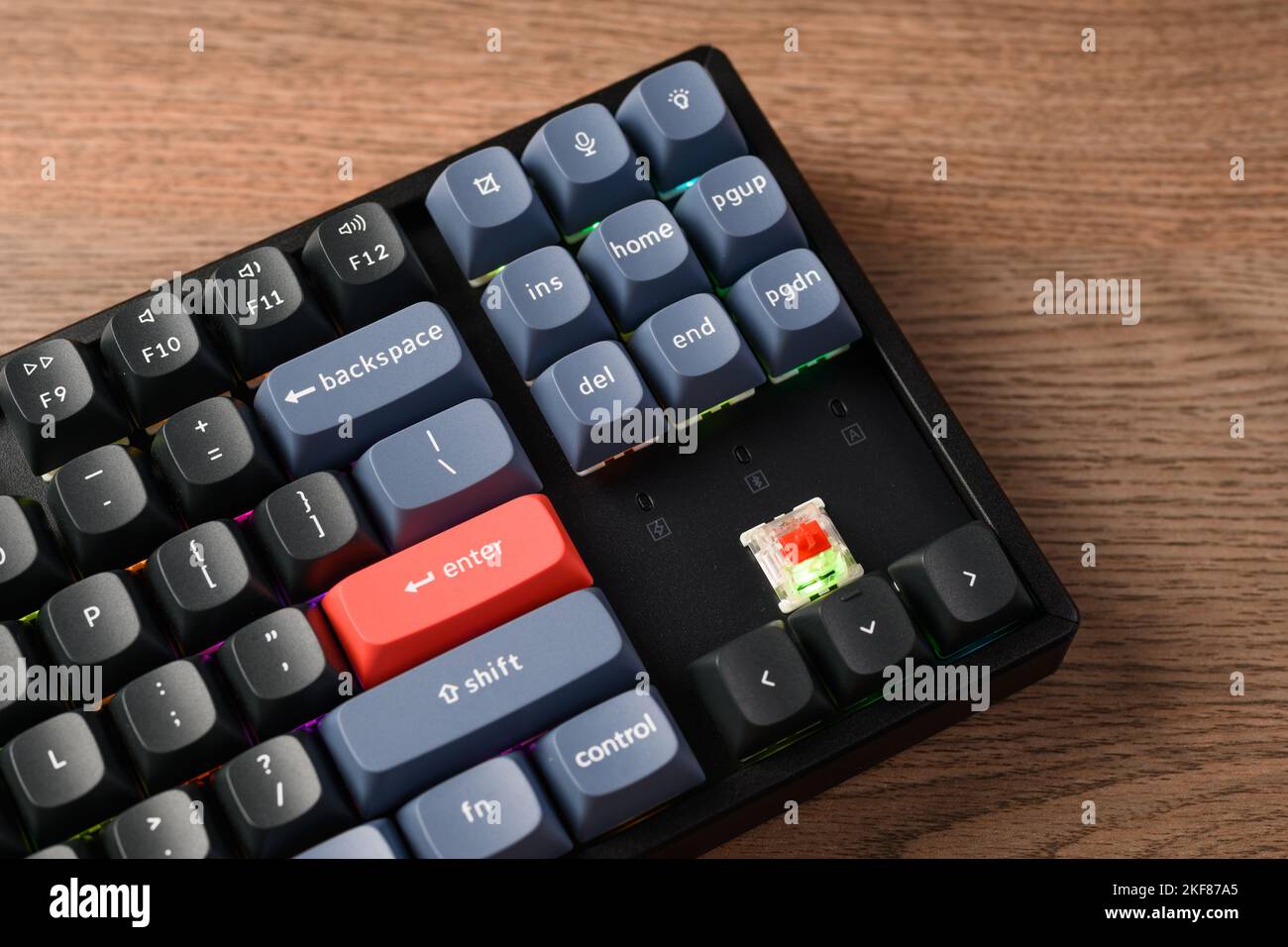 Ho Chi Minh city, Vietnam - June 2023. Keychron K8 Pro keyboard photos ...