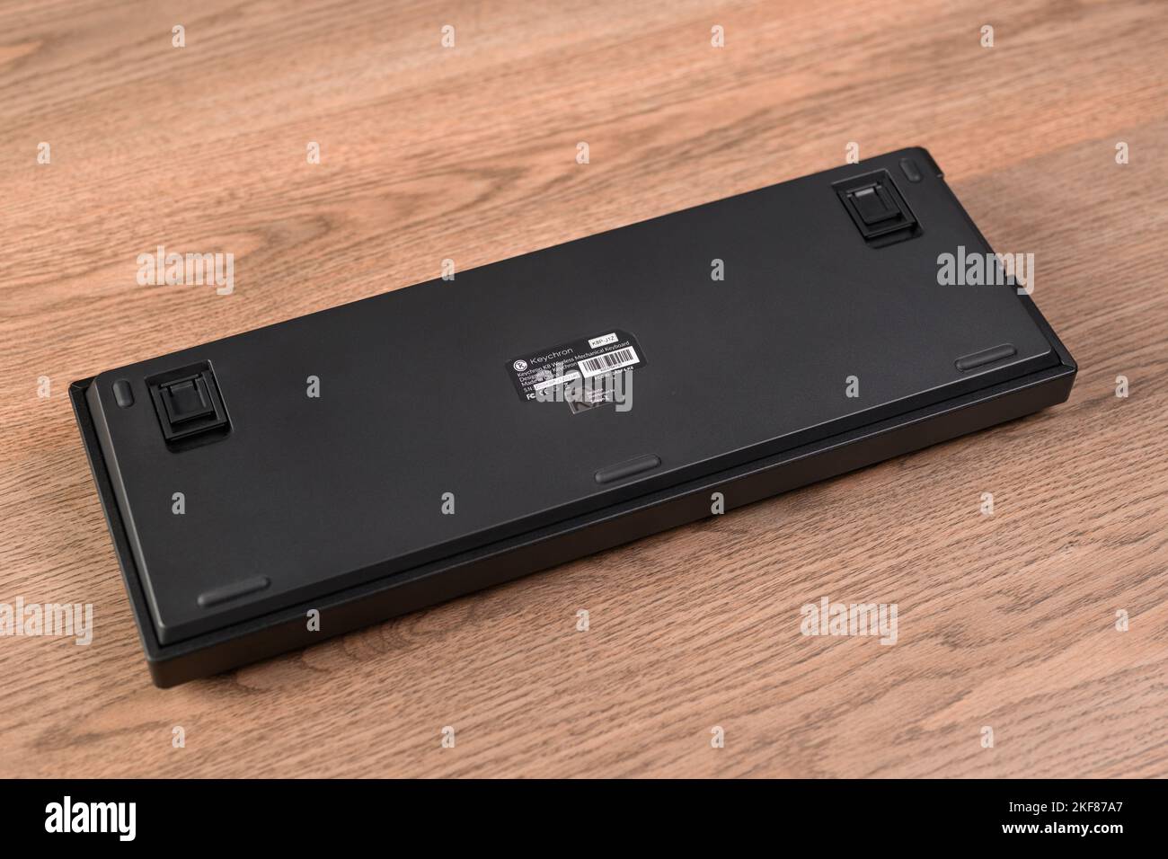 Ho Chi Minh city, Vietnam - June 2023. Keychron K8 Pro keyboard photos ...