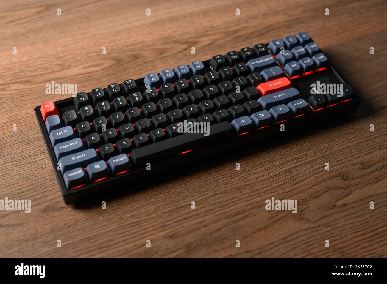 Ho Chi Minh city, Vietnam - June 2023. Keychron K8 Pro keyboard photos ...