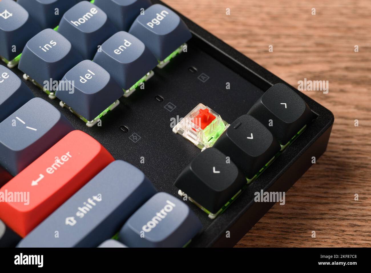 Ho Chi Minh city, Vietnam - June 2023. Keychron K8 Pro keyboard photos ...