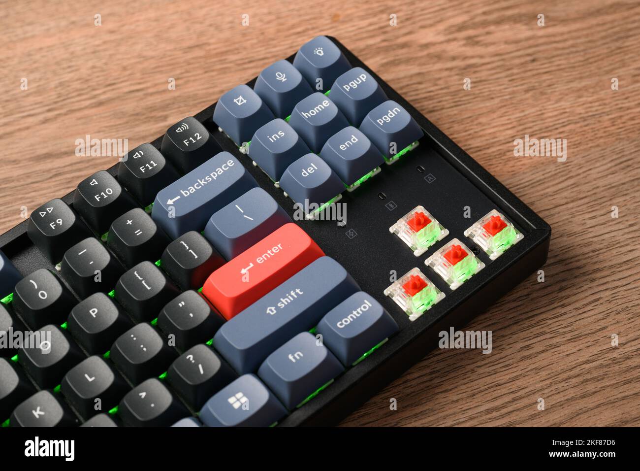 Ho Chi Minh city, Vietnam - June 2023. Keychron K8 Pro keyboard photos ...