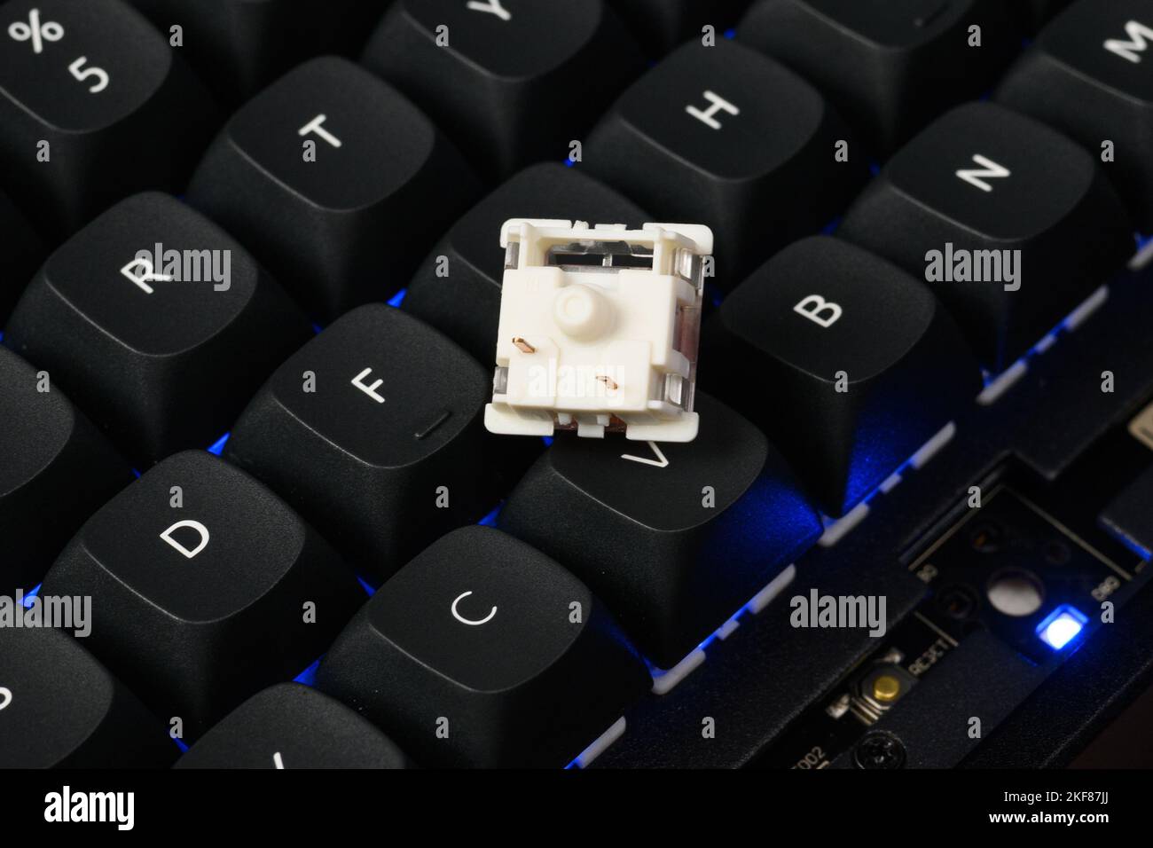 Ho Chi Minh city, Vietnam - June 2023. Keyboard Keychron K8 Pro photos ...