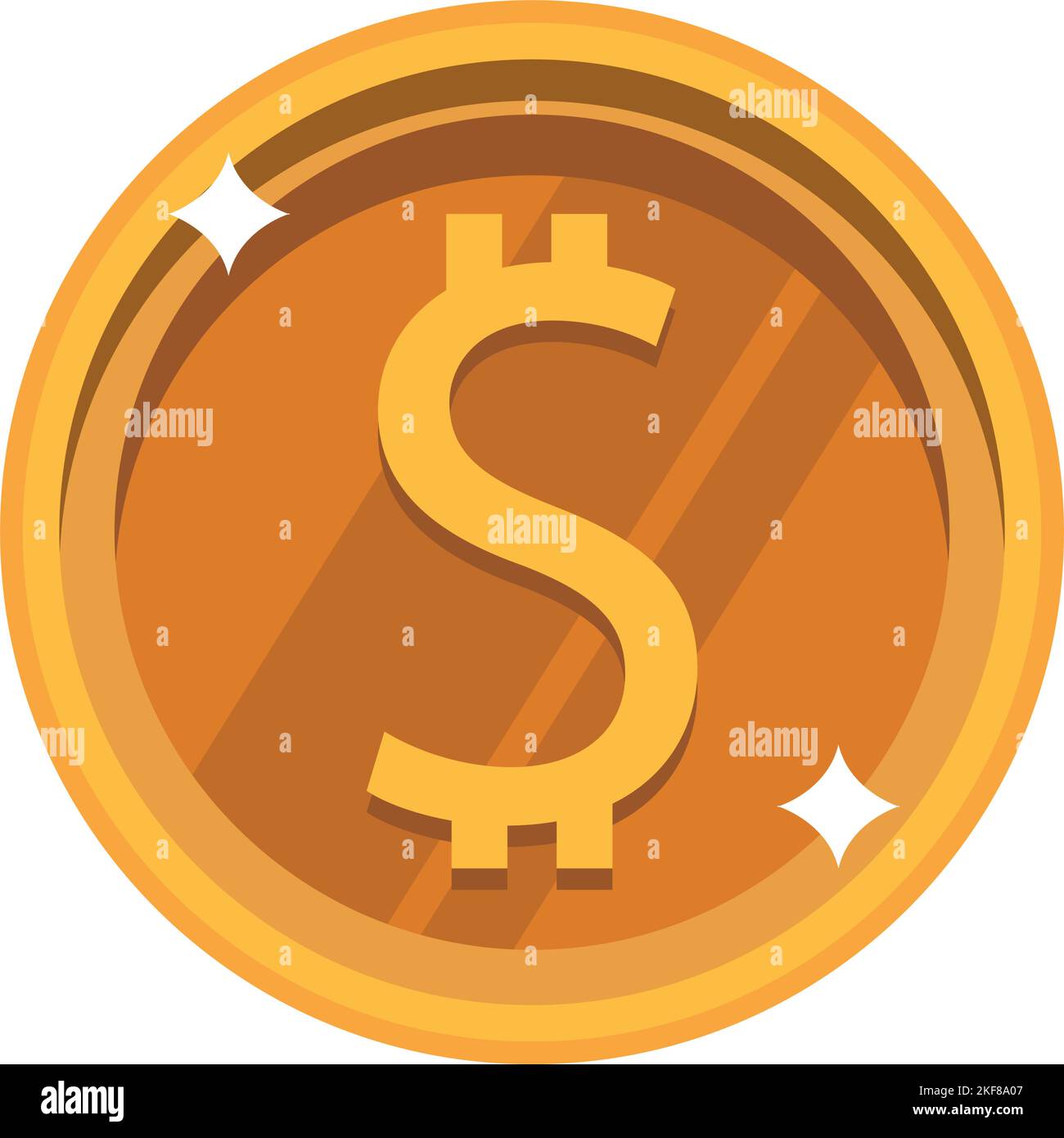 coin money dollar Stock Vector Image & Art - Alamy