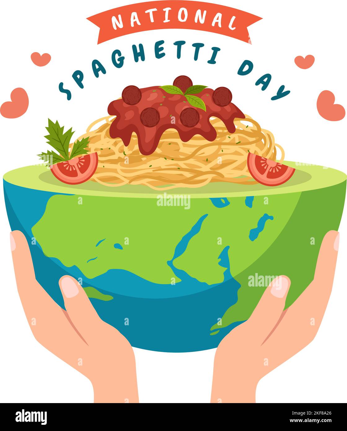 National Spaghetti Day on 4th January with a Plate of Italian Noodles ...