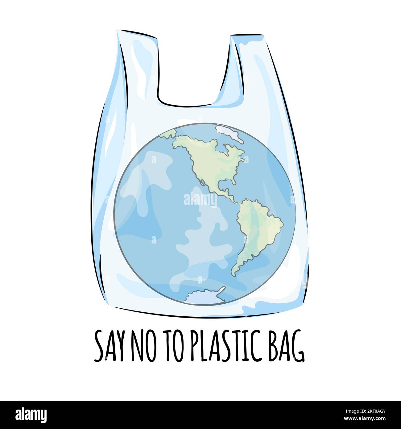 AMERICA NO PLASTIC Earth Ecological Environmental Pollution Problem ...