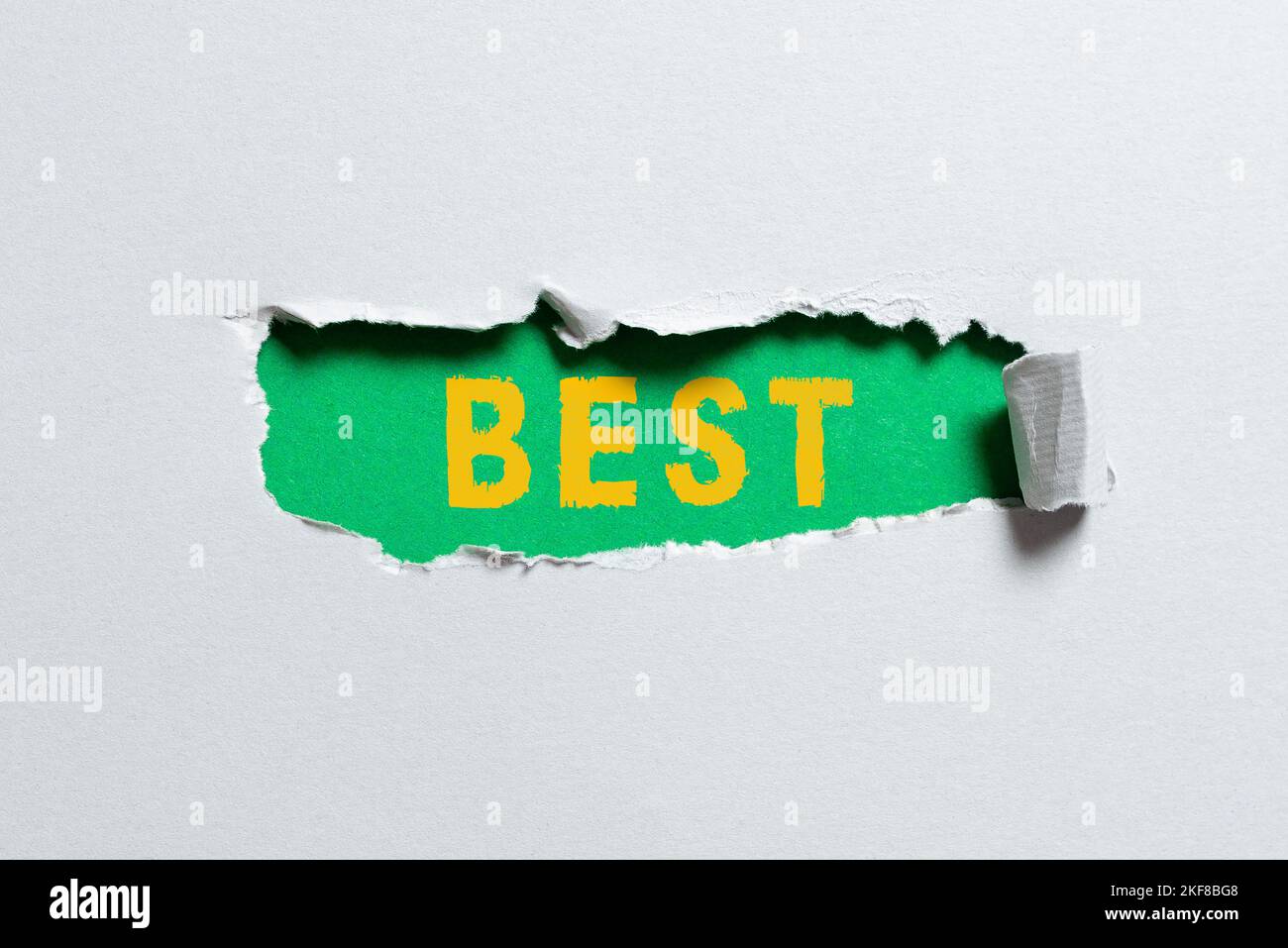 Conceptual caption Best. Business concept to prove greater to surpass ...